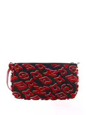 LOUIS VUITTON Urs Fischer Monogram Tuffetage Pochette Accessoires Satchel