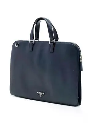 Prada Saffiano Leather Briefcase Bag
