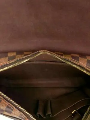 LOUIS VUITTON Damier Ebene Shelton Mm Crossbody Bag