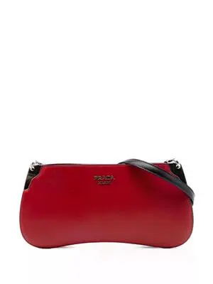 Prada Sidonie City Calf Leather Crossbody Bag - Red