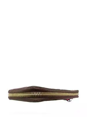 LOUIS VUITTON 2015 Monogram Totem Zippy Wallet Long Wallets