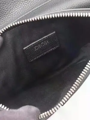 Dior Leather Saddle Bag