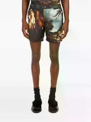 DEATH CIGARETTES Button-fastening Shorts