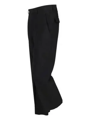 ANN DEMEULEMEESTER Gaelle Straight-leg Trousers - Black