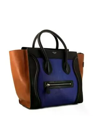 Celine Mini Luggage Leather Tote Bag