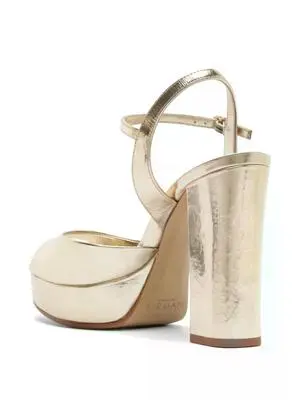 ALEXANDRE BIRMAN Amy Platform Sandals - Gold
