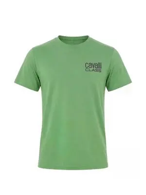 Roberto Cavalli Logo-print T-shirt - Green
