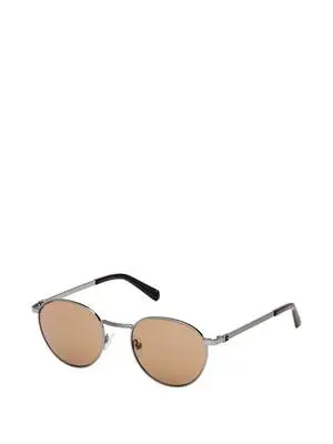 Guess Silver Tone Eyewear For Men