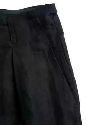 KLASICA Pleated Buttoned Shorts