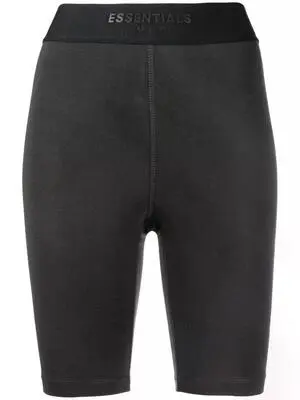Fear Of God Sport Shorts With Logo Waistband - Grey