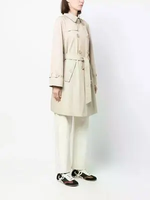 Emporio Armani Belted Trench Coat