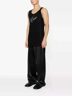 ANN DEMEULEMEESTER Seva Graphic Print Tank Top