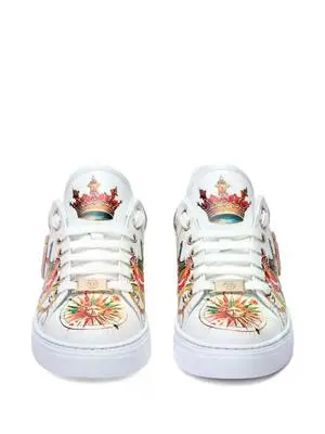 Philipp Plein Printed Low-top Sneakers