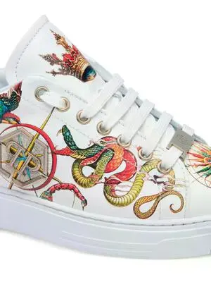 Philipp Plein Printed Low-top Sneakers