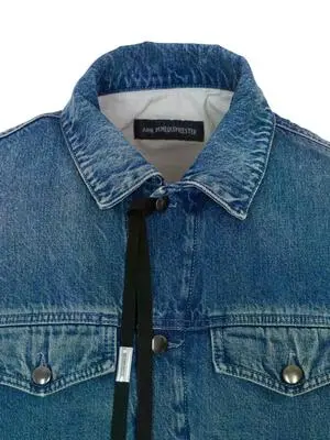 ANN DEMEULEMEESTER Sleeveless Denim Gilet