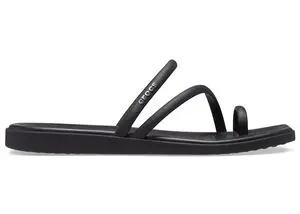 CROCS Miami Toe Loop Sandal - Black