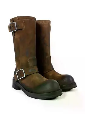 ANN DEMEULEMEESTER Sarith Engineer Biker Boots