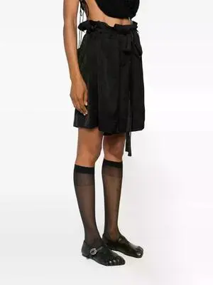 ANN DEMEULEMEESTER Jacquard Shorts