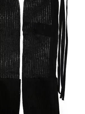 ANN DEMEULEMEESTER Ribbed Leg Warmers