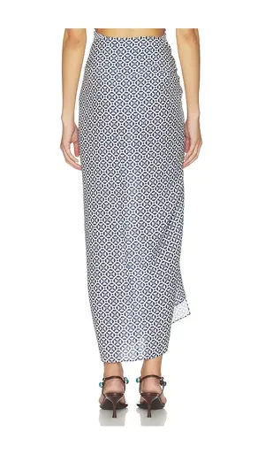 LA PORTE Flyn Pareo Printed Voile