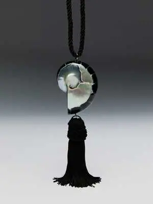 JULIETTA Nautilus Shell Tassel Necklace