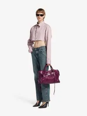 Balenciaga Le City Medium Leather Bag