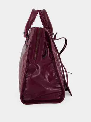 Balenciaga Le City Medium Leather Bag