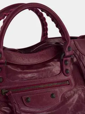 Balenciaga Le City Medium Leather Bag