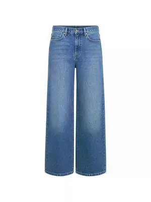 Sisley Logo Patch Jeans