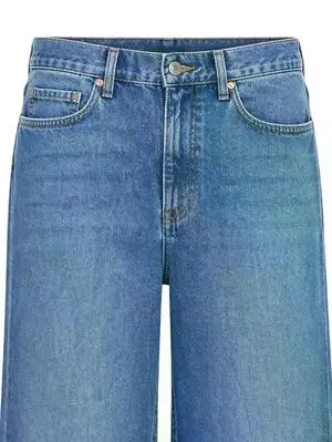 Sisley Logo Patch Jeans
