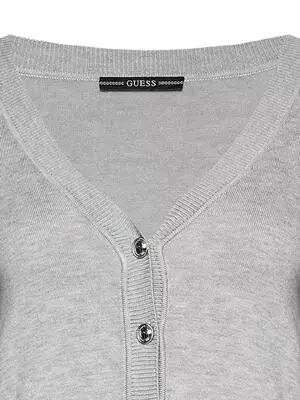 Guess Knitted V-neck Cardigan