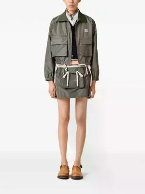 Miu Miu Technical Fabric Blouson Jacket