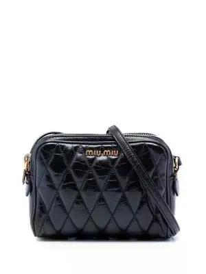 Miu Miu Matelassé Nappa Camera Crossbody Bag