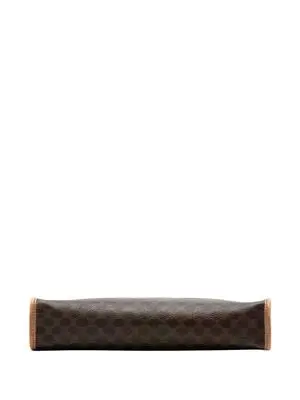 Celine Macadam Coated Canvas Clutch Bag