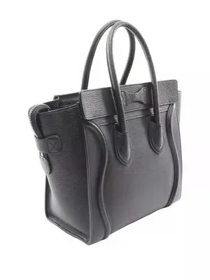 Celine Micro Luggage Tote - Black