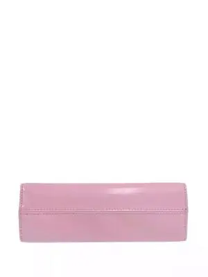 FERRAGAMO Micro Brushed Calfskin Wanda Top Handle Bag - Pink