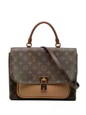 LOUIS VUITTON Monogram Marignan Satchel - Brown