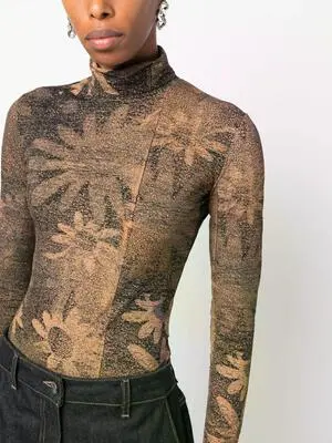 MAISON MARGIELA Long Sleeve Bodysuit