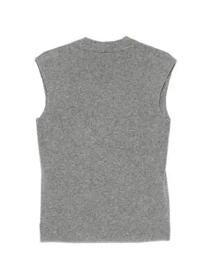 Barbara Bui Ribbed-neck Vest