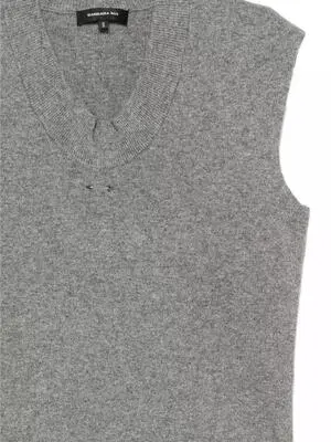 Barbara Bui Ribbed-neck Vest