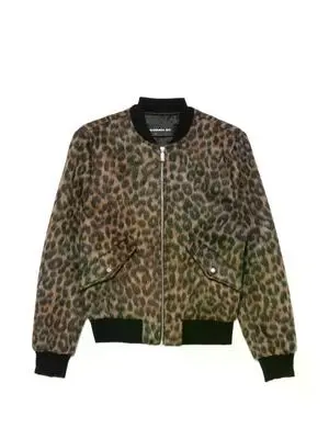 Barbara Bui Leopard-print Bomber Jacket