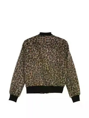 Barbara Bui Leopard-print Bomber Jacket