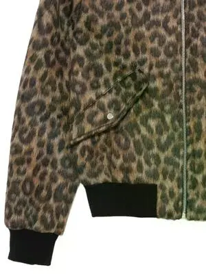 Barbara Bui Leopard-print Bomber Jacket
