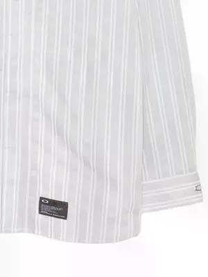 Oakley Vertical-stripe Band-collar Shirt