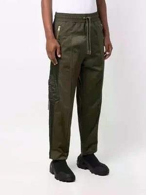 DIESEL® Satin-panelled Drawstring Trousers
