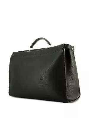 Fendi Large Peekaboo Handbag - Black