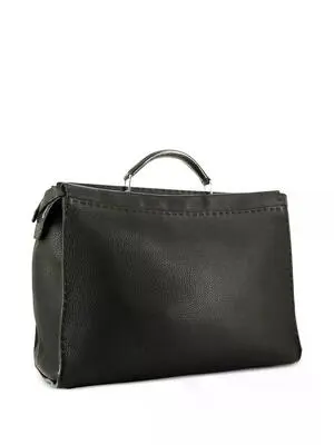 Fendi Large Peekaboo Handbag - Black