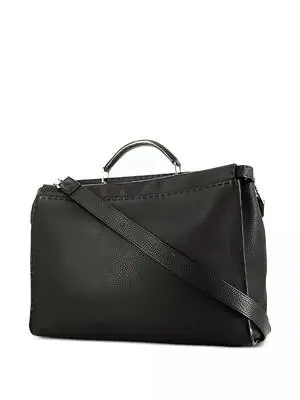 Fendi Large Peekaboo Handbag - Black
