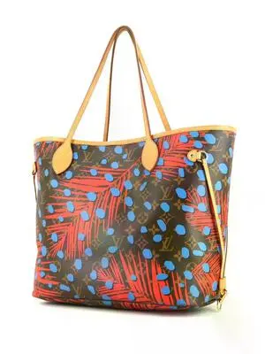 LOUIS VUITTON Medium Jungle Neverfull Tote - Black