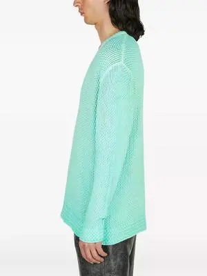Guess V-neck Open Knit Sweater
